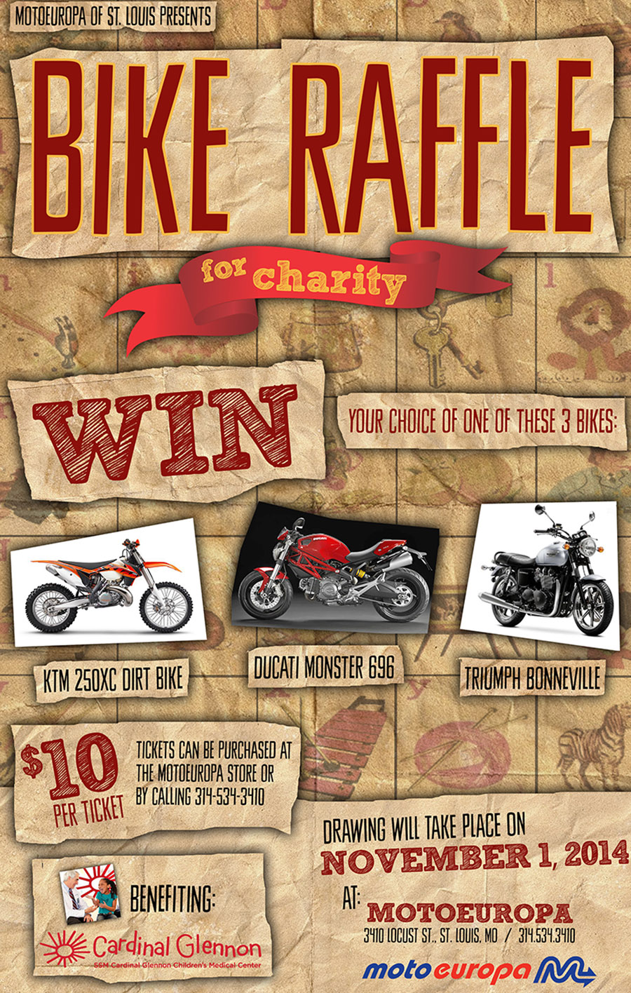 Moto Europa. 11-1-14. Bike Raffle Flyer-web - SSM Health Cardinal ...